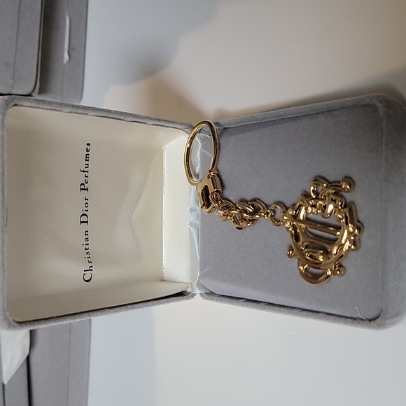 Dior | Accessories | Authentic Christian Dior Perfume Key Chain | Poshmark